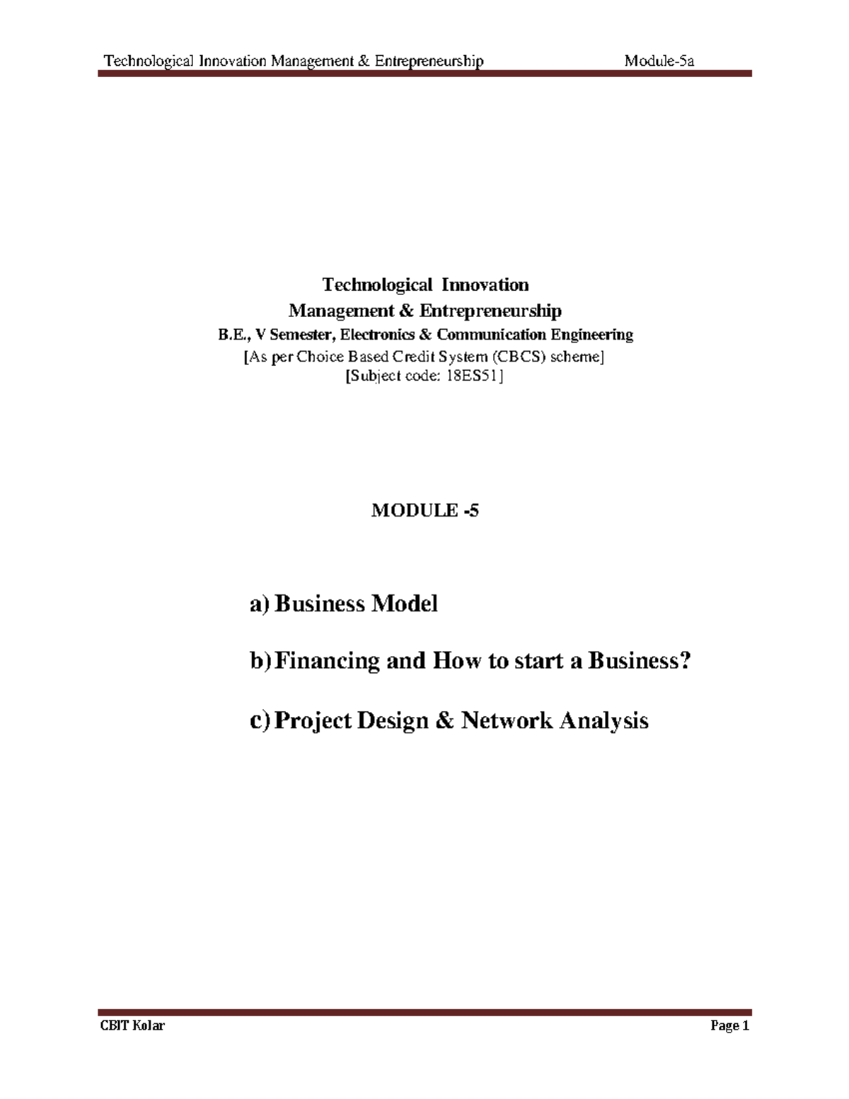ME Mod5@Az Documents - Good - Technological Innovation Management ...