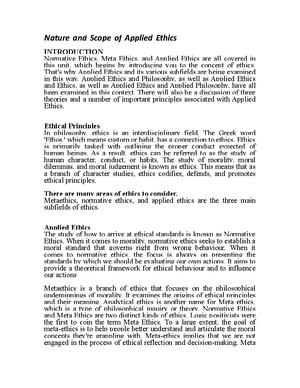 Nuclear Ethics - Lecture notes 1 - Nuclear Ethics: Perspectives on ...