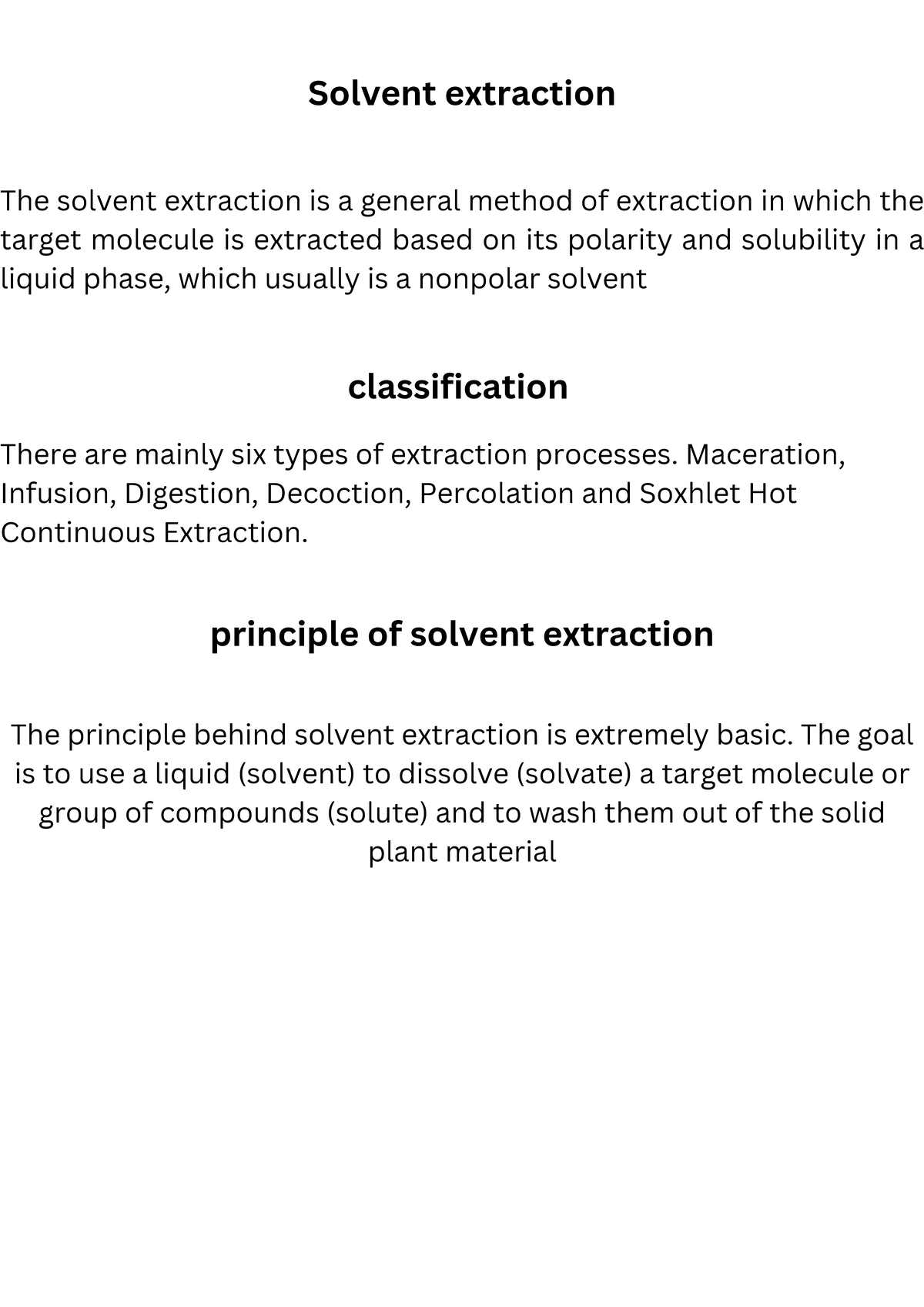 Solvent extraction - Maceration, Infusion, Digestion, Decoction ...