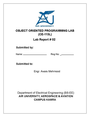 OOP Project - (Complex Engineering Activity) (Different Project Ideas Implementation using OOP ...