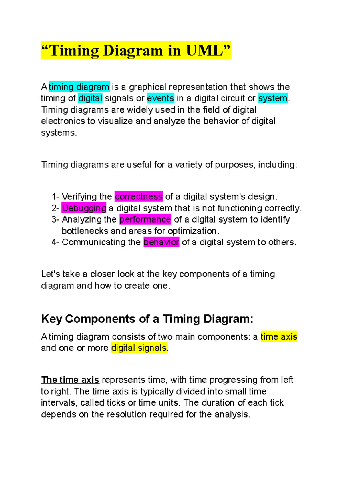 Timing Diagrams: A Comprehensive Guide to Visualizing Digital Signals ...