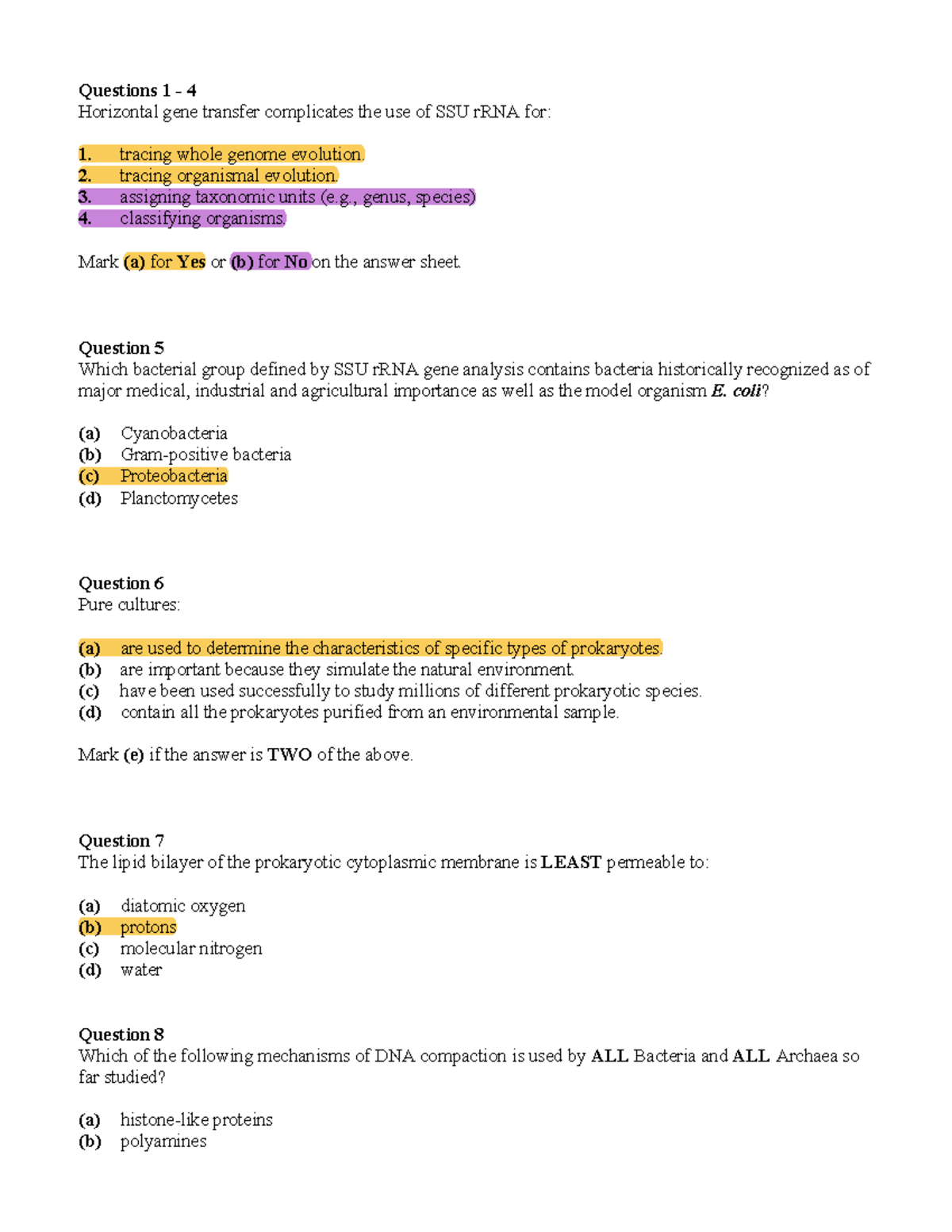 Practice Exam I pdf micb 201 - MICB 201 - UBC - Studocu