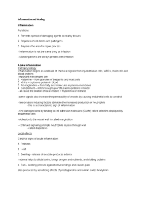 Patho Notes 6 - Infection Transmission of Infectious Agents ...