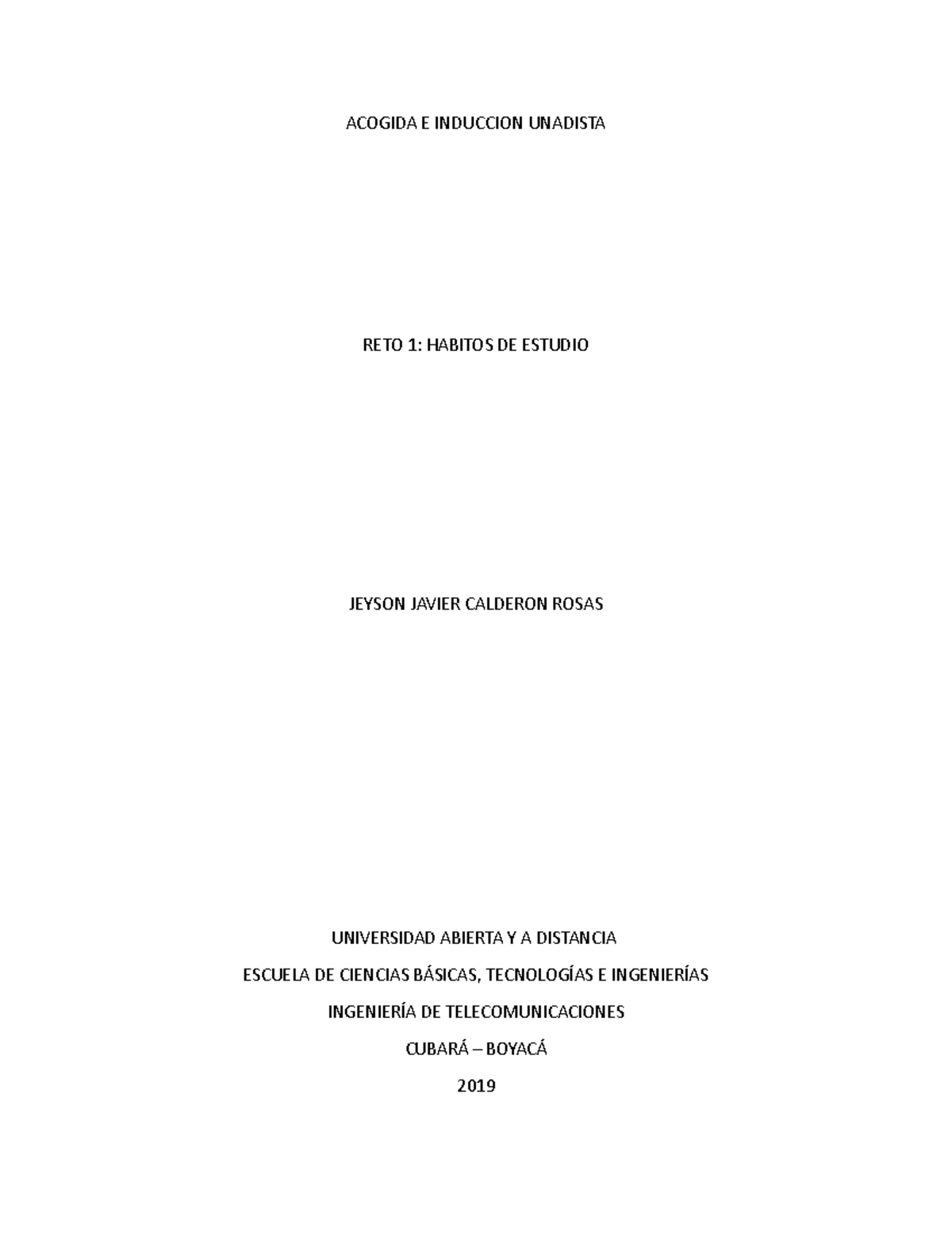 Jeyson Calderon 434206 B 611 - ACOGIDA E INDUCCION UNADISTA RETO 1 ...
