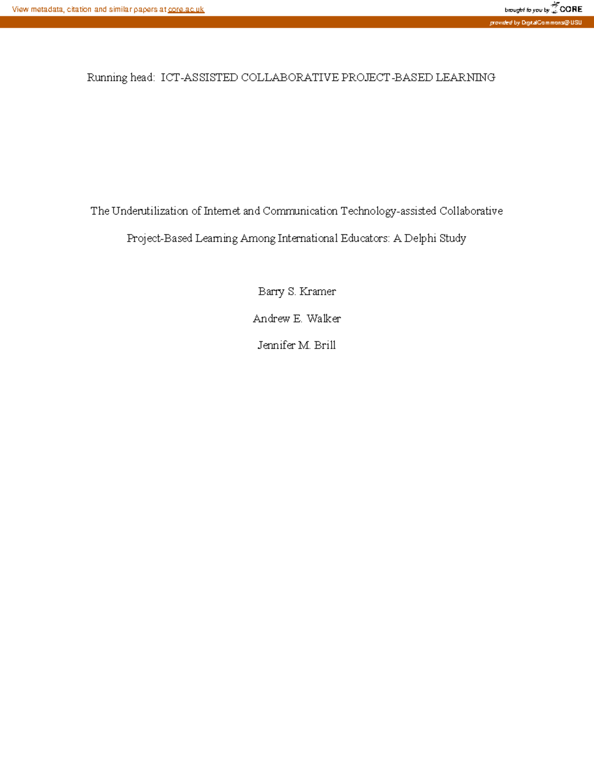 19686653 - A project description is a high-level overview of why you're ...