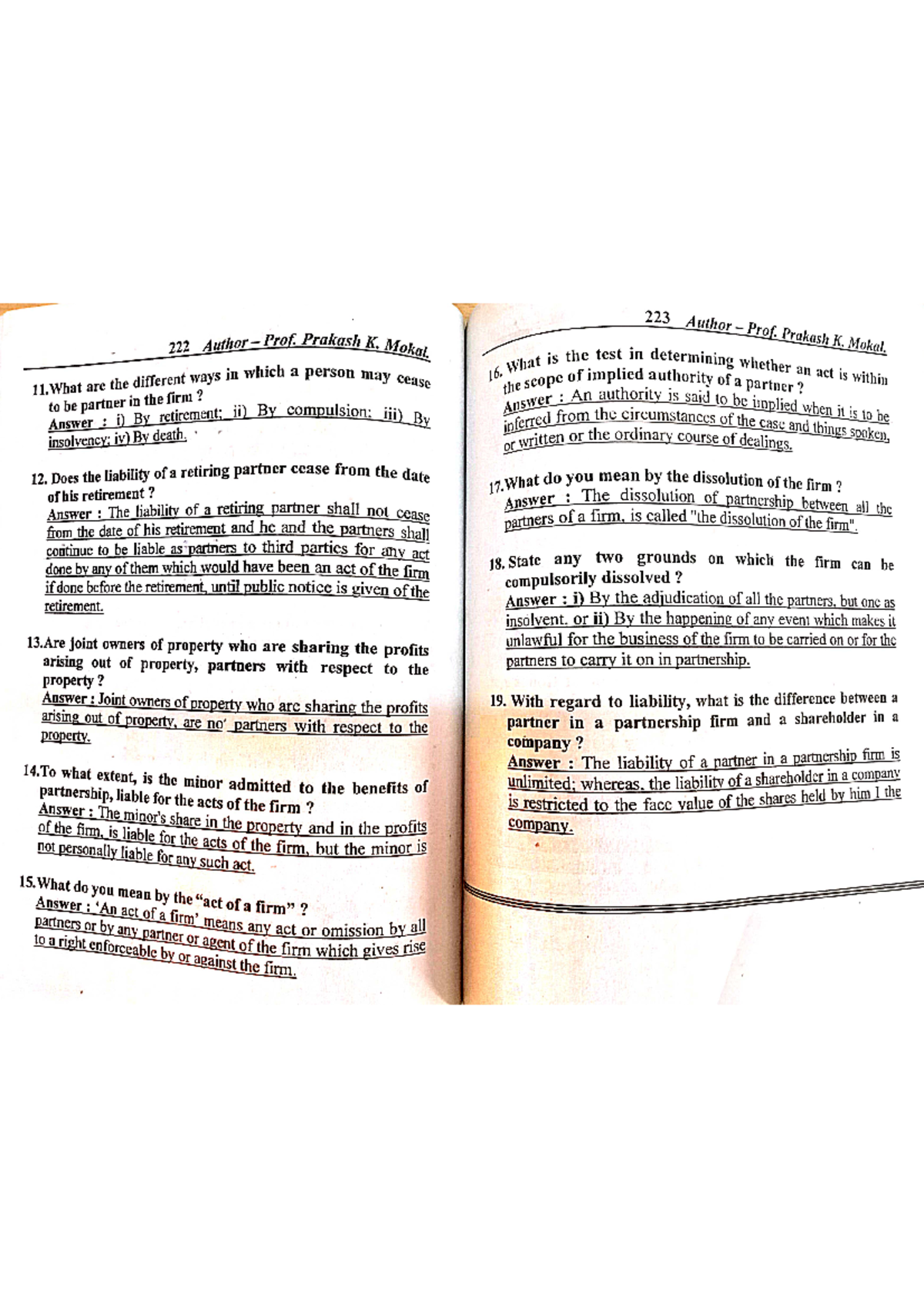 Contract II - Definations - Bachelors of Law - 3 years - Studocu