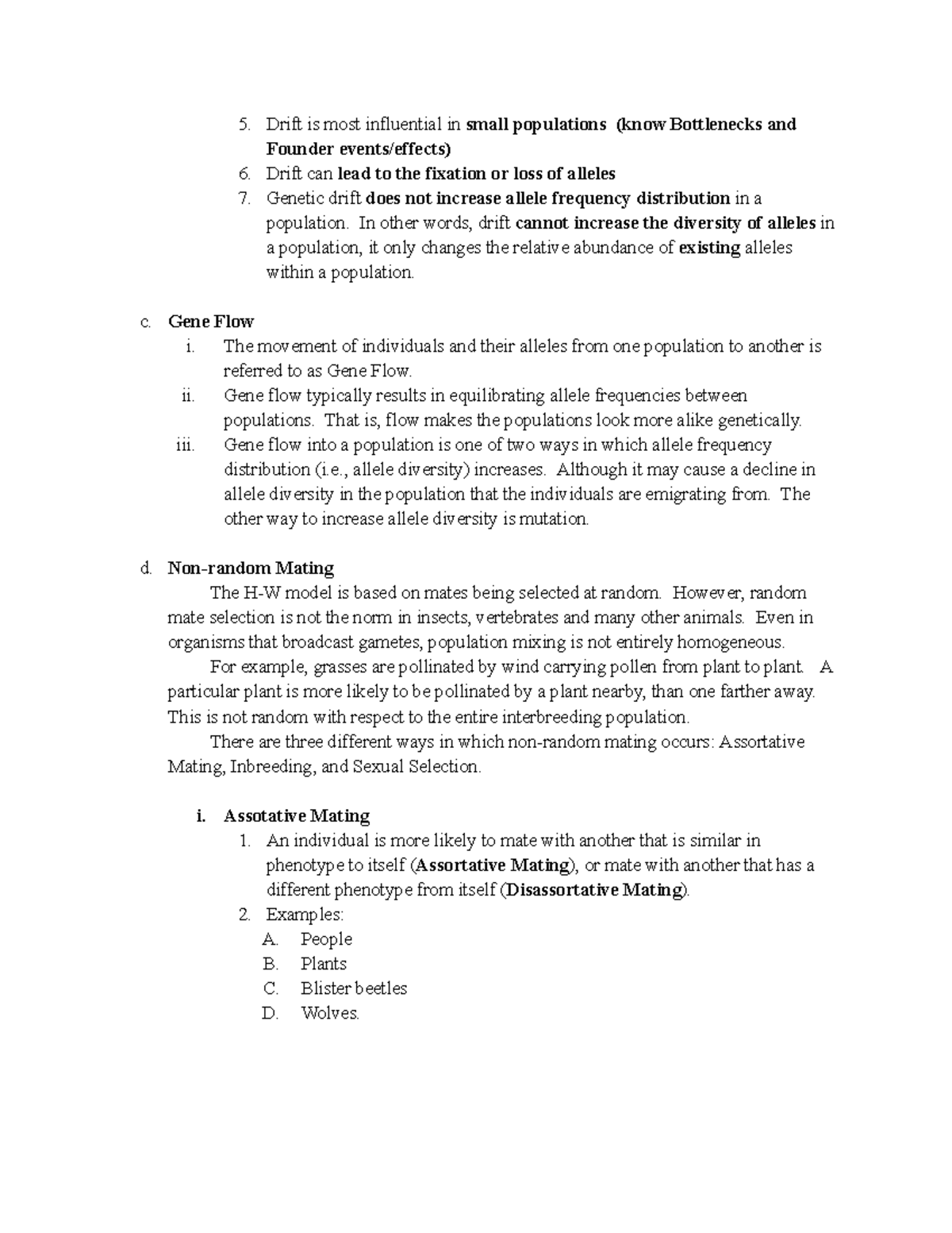 10-2 - Armstrong: Unit 1 - Drift is most influential in small ...