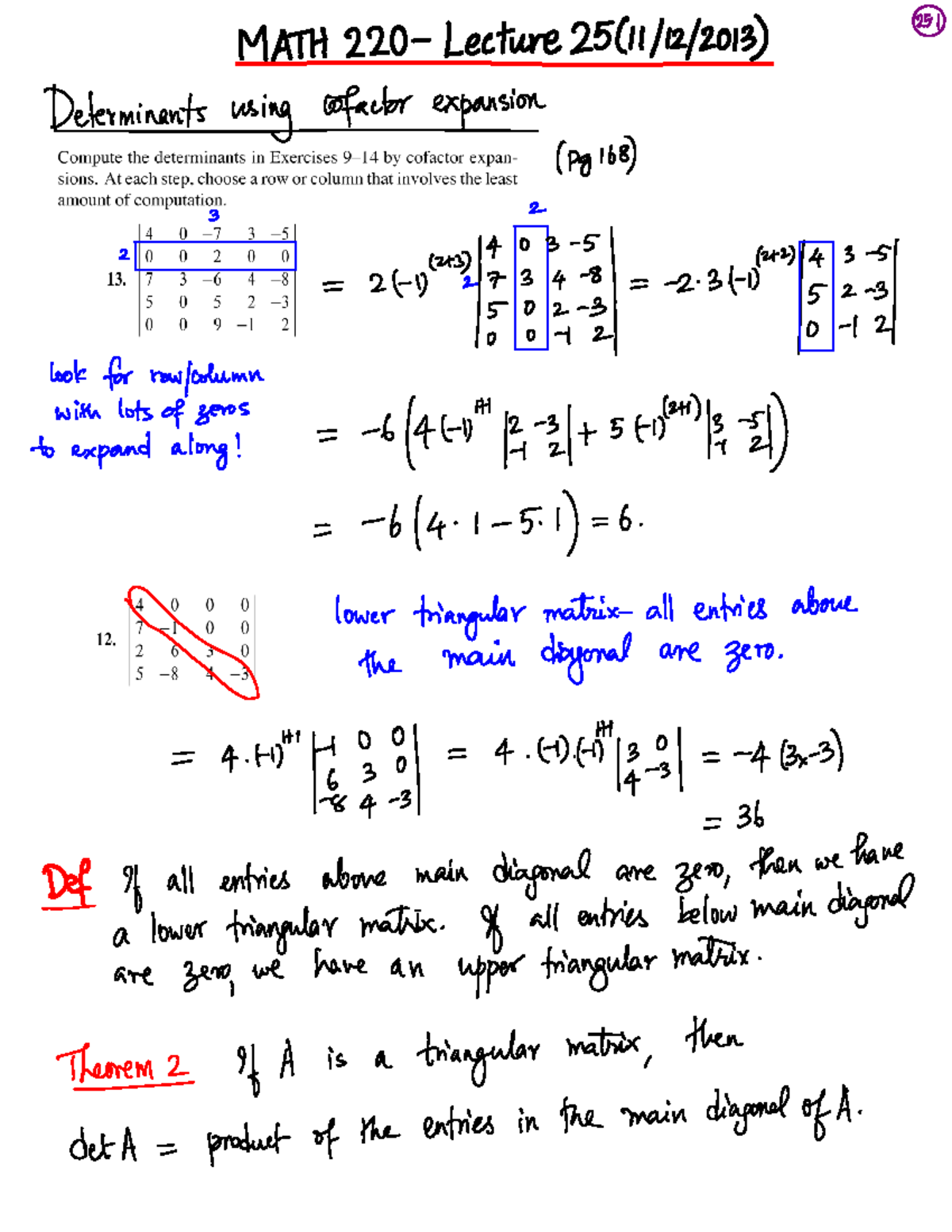 Lec25 Math220 11122013 - Calculus - Studocu