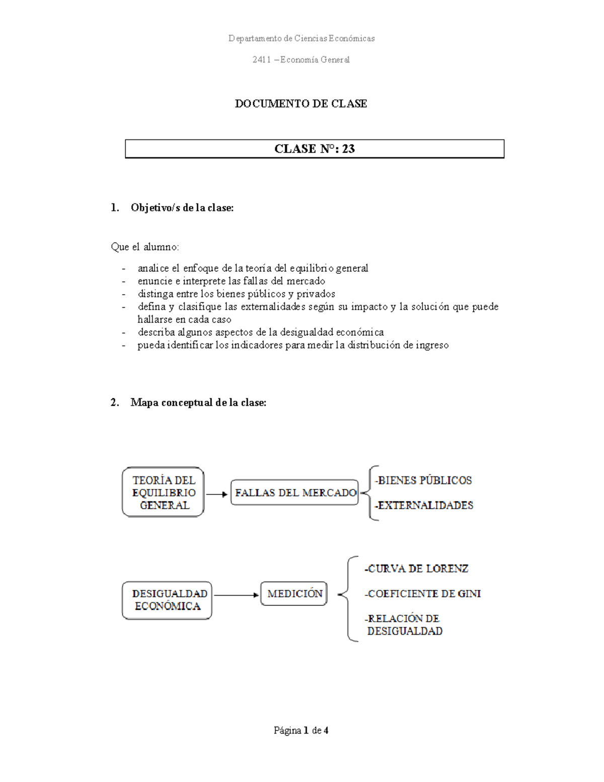 Clase-ECO-23 - Teoria - 2411 – Economía General DOCUMENTO DE CLASE ...