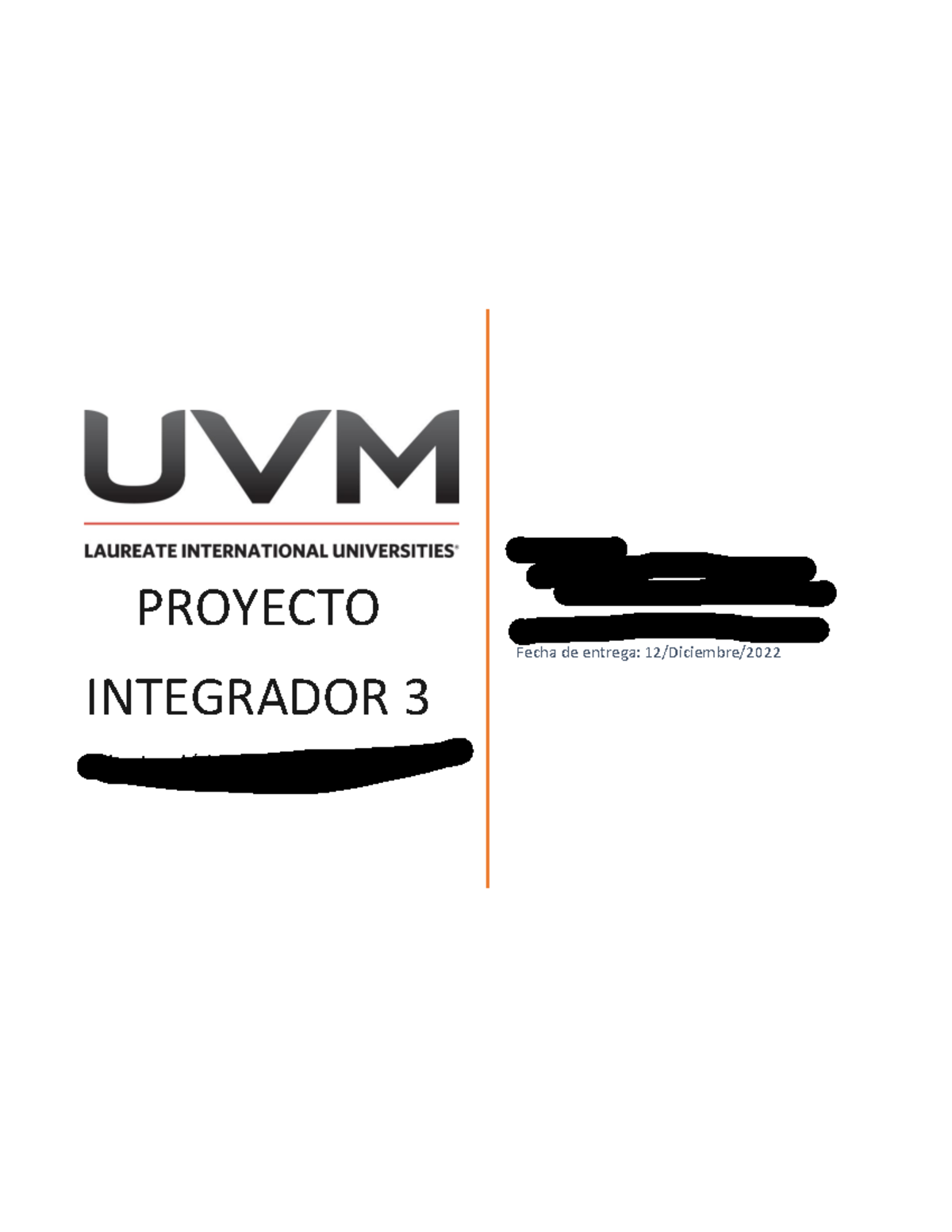 PROYECTO INTEGRADOR ETAPA 3 - PROYECTO INTEGRADOR 3 Asignatura: Lógica y programa estructurada ...
