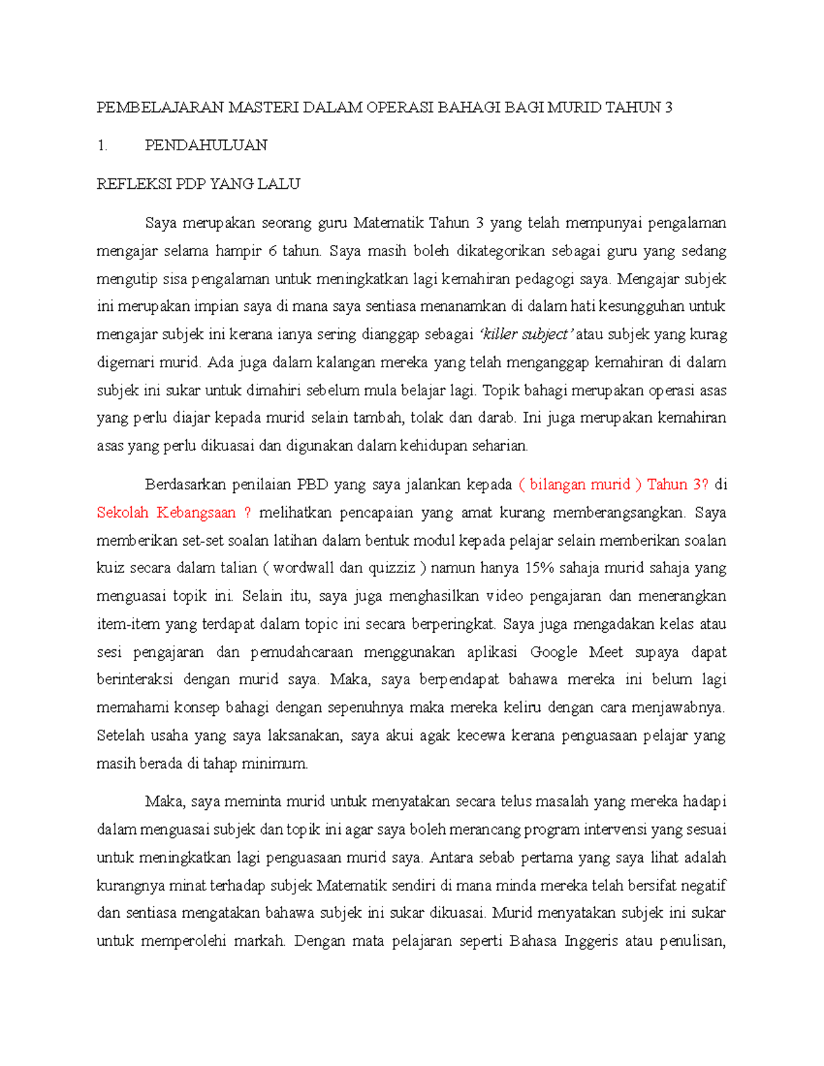 KURT Lewin - notes - PEMBELAJARAN MASTERI DALAM OPERASI BAHAGI BAGI ...