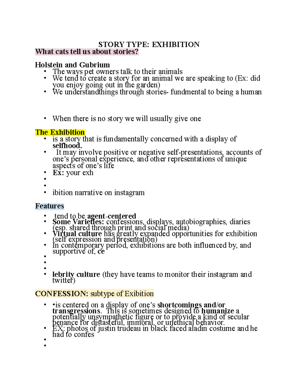 Exhibition - STORY TYPE: EXHIBITION What cats tell us about stories ...