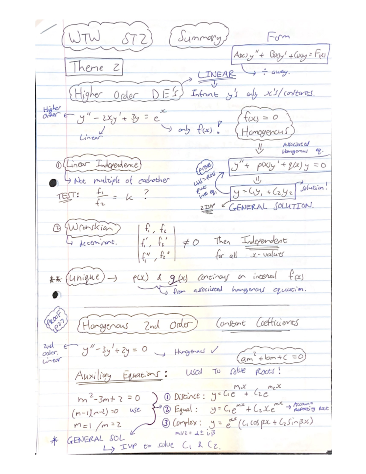 Semester test 2 - WTW 256 - Studocu
