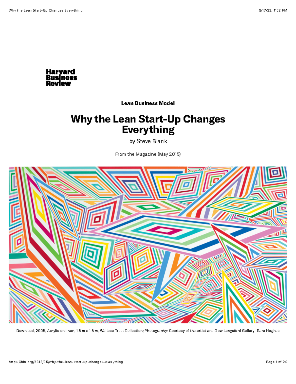 5 Lean Startup - Lean Business Model Why the Lean Start-Up Changes ...