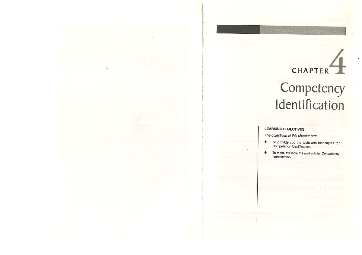 Ch 4 Competency Mapping - Marketing Management - Studocu