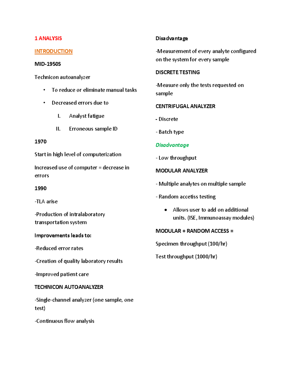 LAB MAN Reviewer ( Finals) - 1 ANALYSIS INTRODUCTION MID-1950S ...