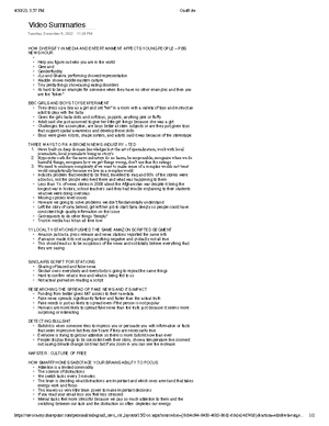 MIT 1050 - final exam notes - Lesson coverage Monday, December 5, 2022 ...