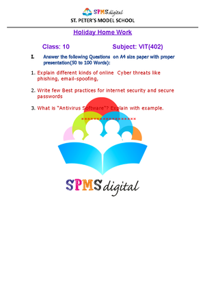 IT 402 Green Skills Class 10 Notes - IT 402 Green Skills Class 10 Notes ...