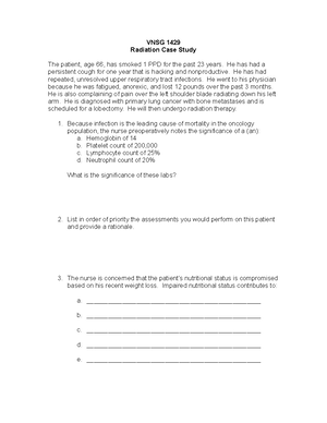 VNSG 1429 Fracture Case Study Key - Chapter 62 Musculoskeletal Trauma ...