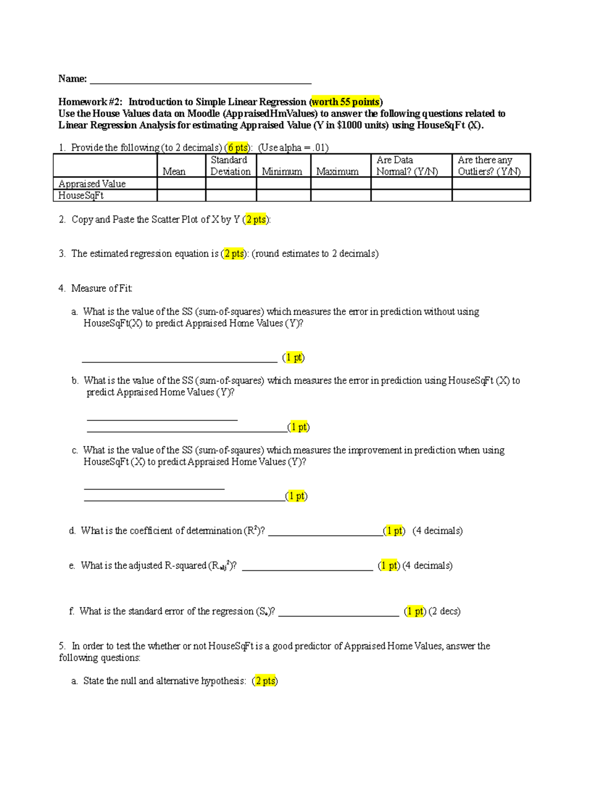 Homework Day 7 - Simple and Multiple Linear Regression and Inference ...