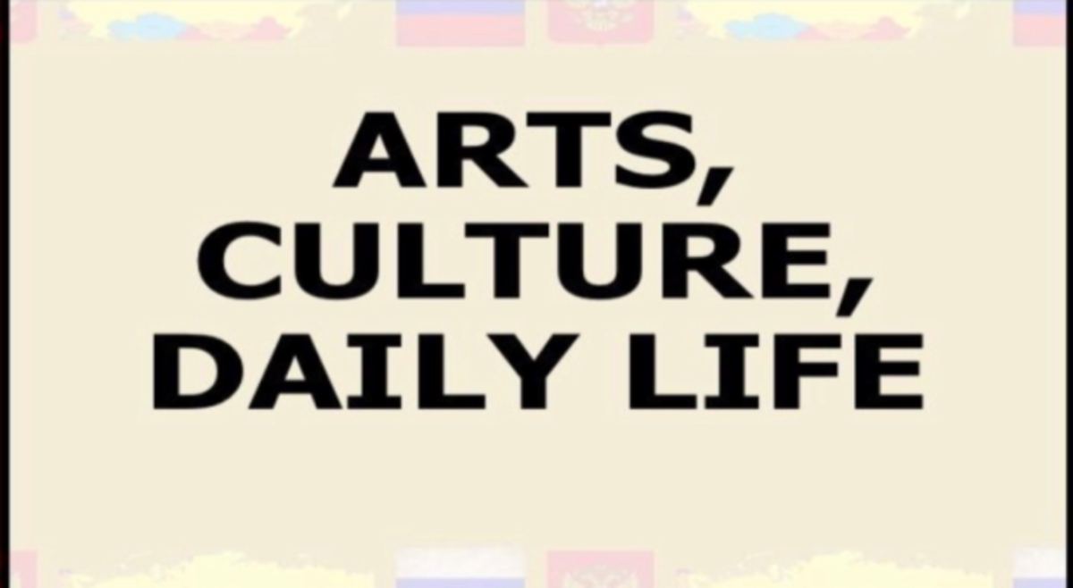 Arts culture daily life of Russia - Studocu