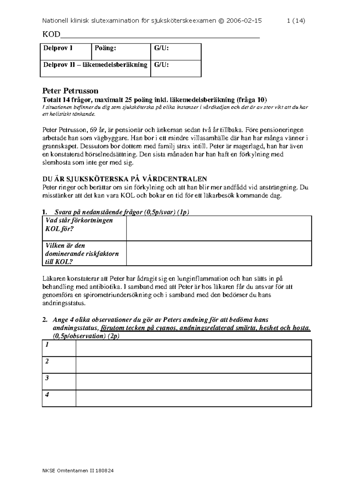 Peter Pernilla NKSE - Nkse - KOD ...