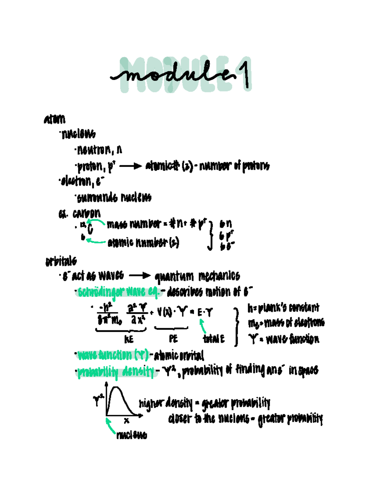 Module 1- Structure, Bonding, and Reactivity of Organic Molecules ...