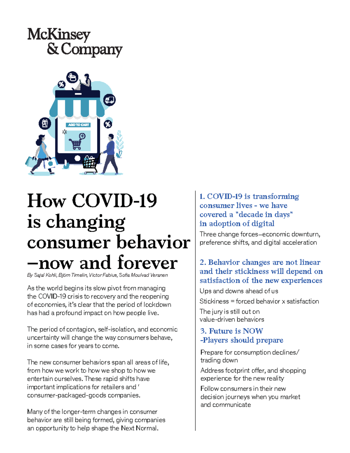 How covid 19 is changing consumer behaviornow and forever - How COVID ...