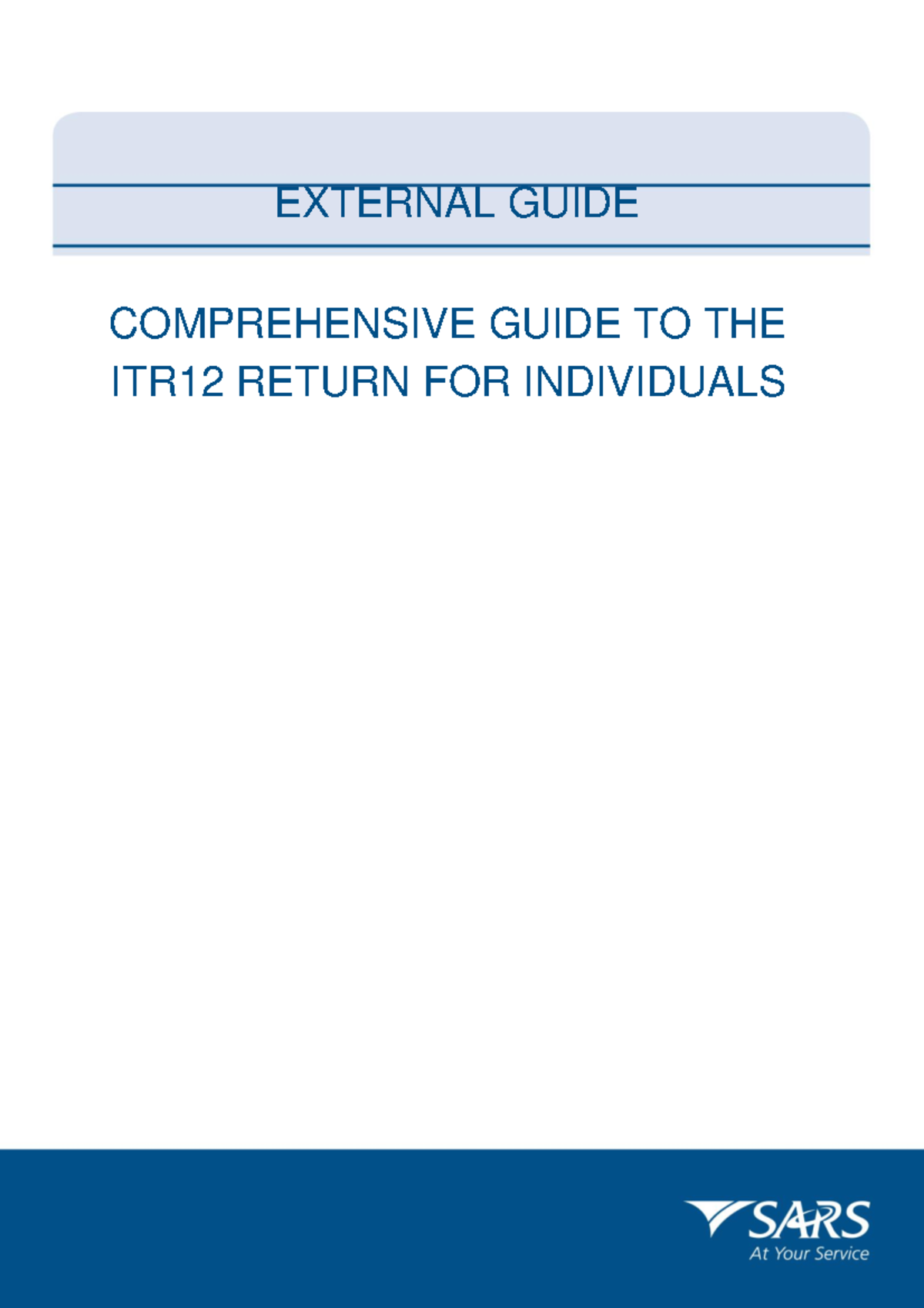 TAX3702-comprehensive guide to the itr12 return for individuals ...