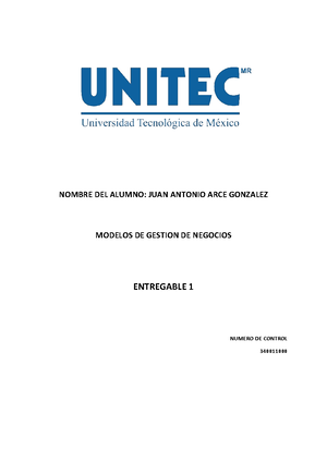 Indicaciones de Entrega Foro 1 Modelos de BD - Modelos de bases de datos - UNITEC - Studocu