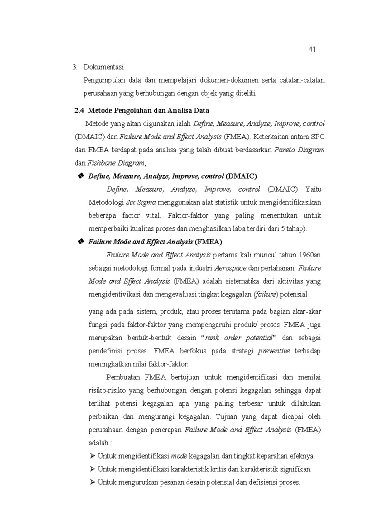 Analisa Pengendalian Kualitas Untuk Mengurangi Defect Produk PADA Kabel ...