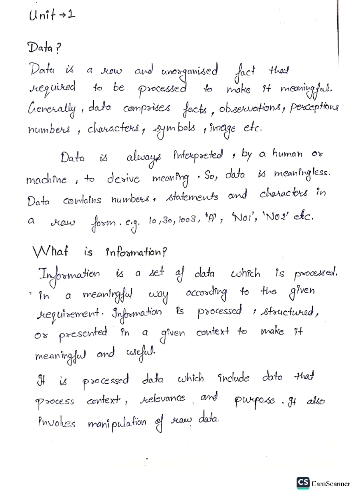 DBMS - bacholar of computer science - Studocu