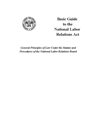 Case rule statements - Rule Statements Concerted Activity Section 7 of ...