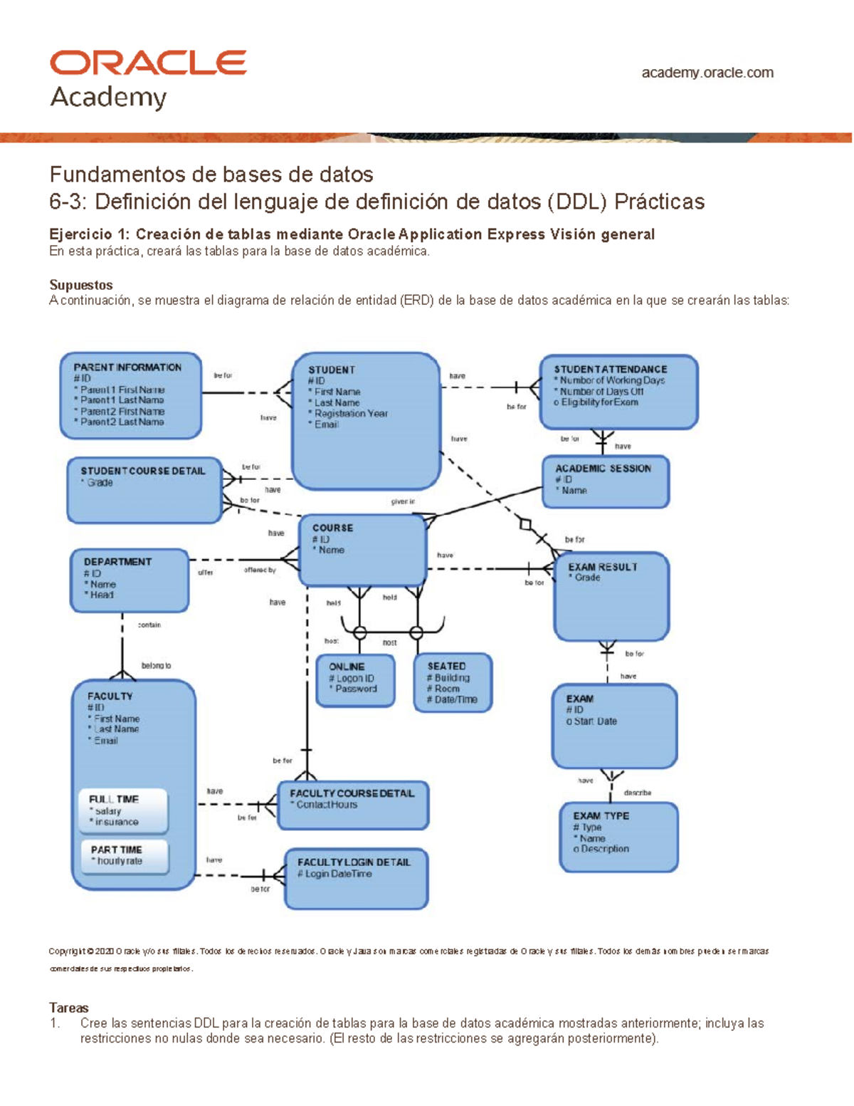 oracle DFo 6 3 respuesta - Fundamentos de bases de datos 6-3 ...