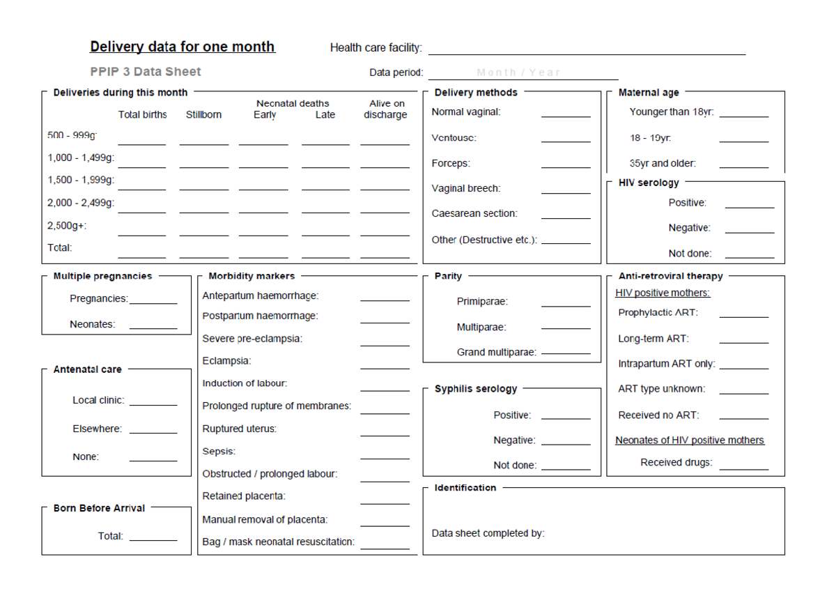 Ppip data delivery sheet - MNO2602 - Studocu