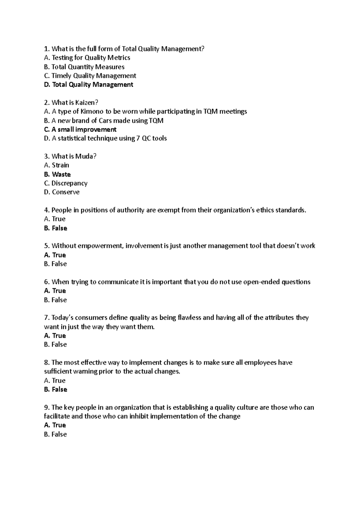 MGT 420 Mid Term Exam With Highligthed Answer What Is The Full Form