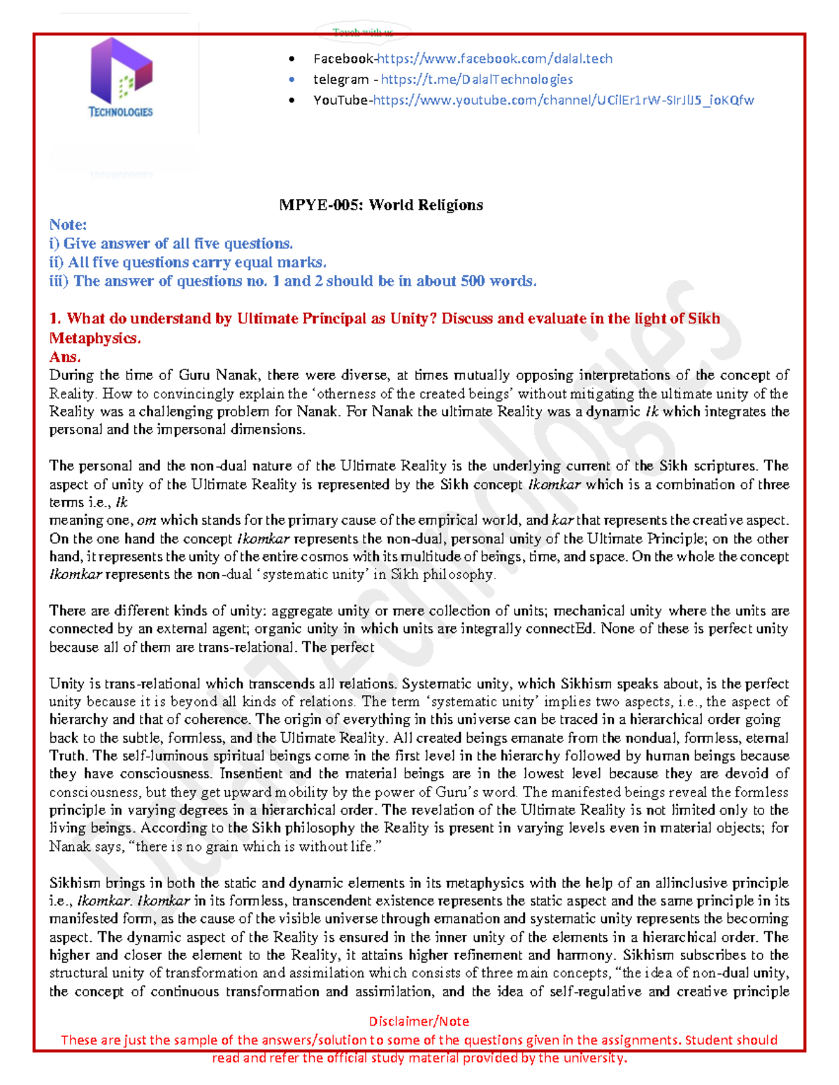 Mpye 005 No Copy Ignou Assignments Warning Tt Undefined Function 32 Warning Tt