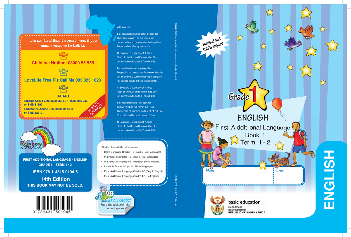 Fal eng gr1 vol1 low res - Grade 1 - FIRST ADDITIONAL LANGUAGE ...