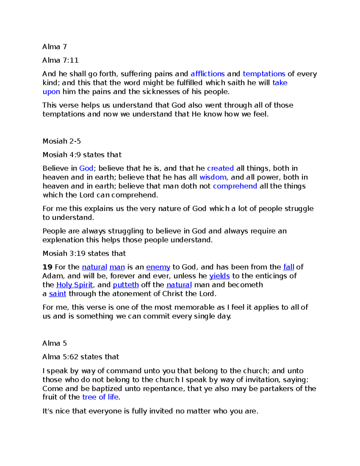 Alma 7 - Alma 7 Alma 7: And he shall go forth, suffering pains and ...
