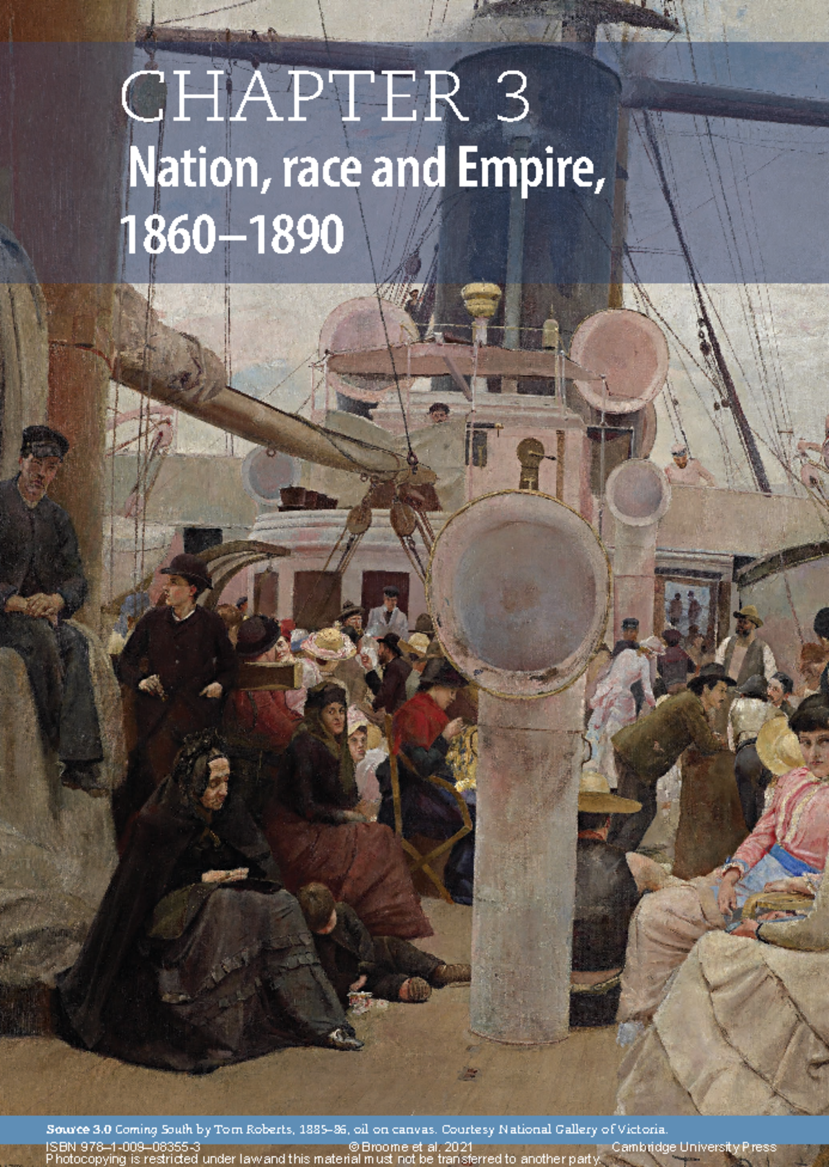 Chapter 3 Nation, Race and Empire 1860 - 1890 - 76 AREA OF STUDY 1 ...