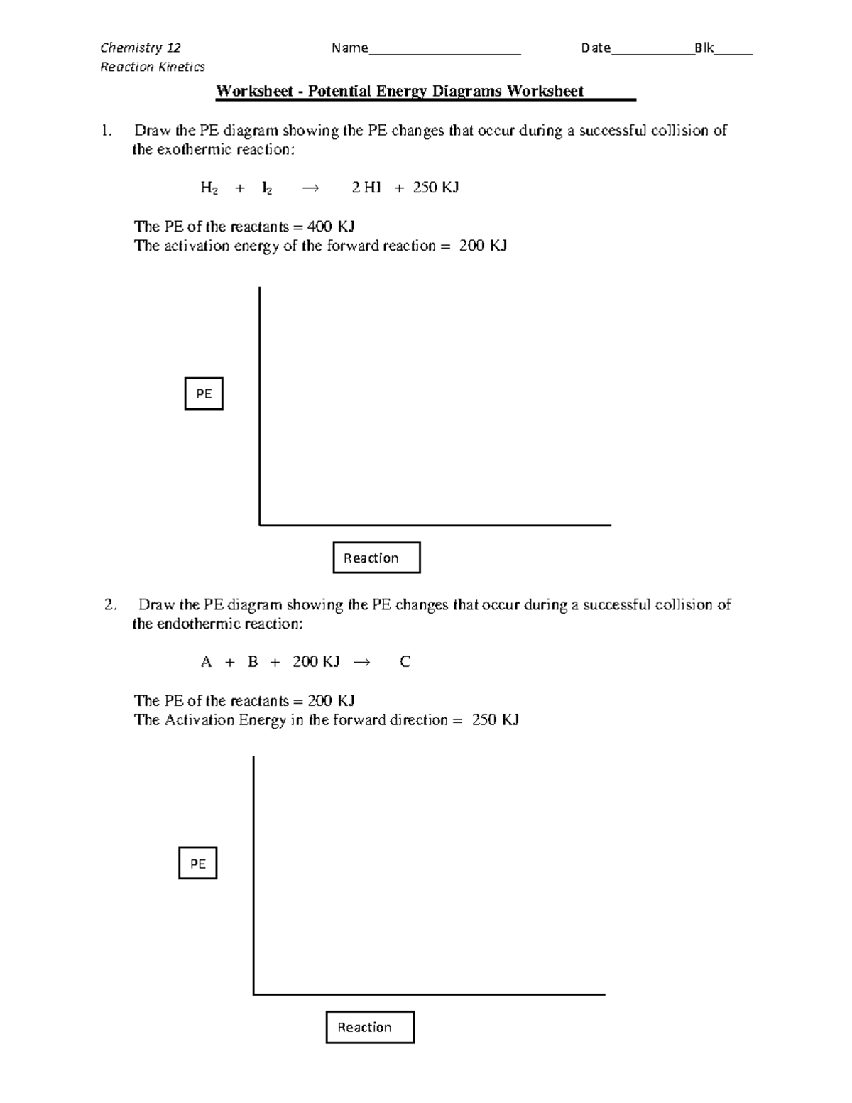 Ch-1-Kinetics-Worksheet-4-for-class - Chemistry 12 Name ...
