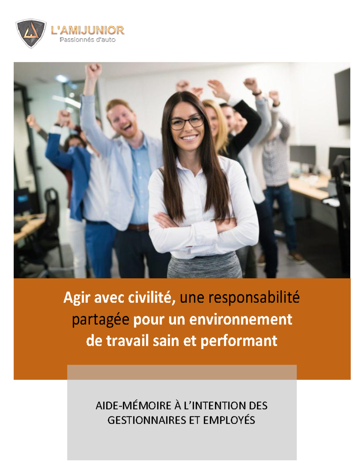 Guide de civilité (1) 2 - Agir avec civilité, une responsabilité ...