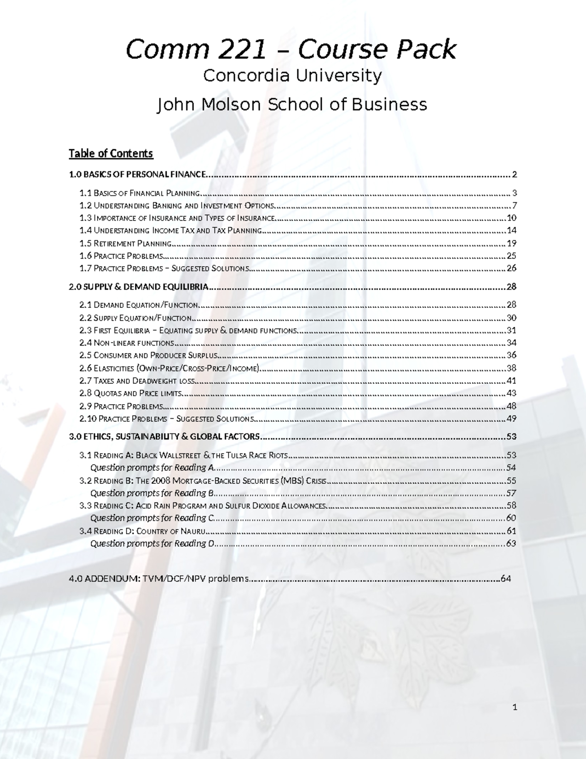 Comm 221 Coursepack - June 17 2024 - Comm 221 – Course Pack Concordia ...