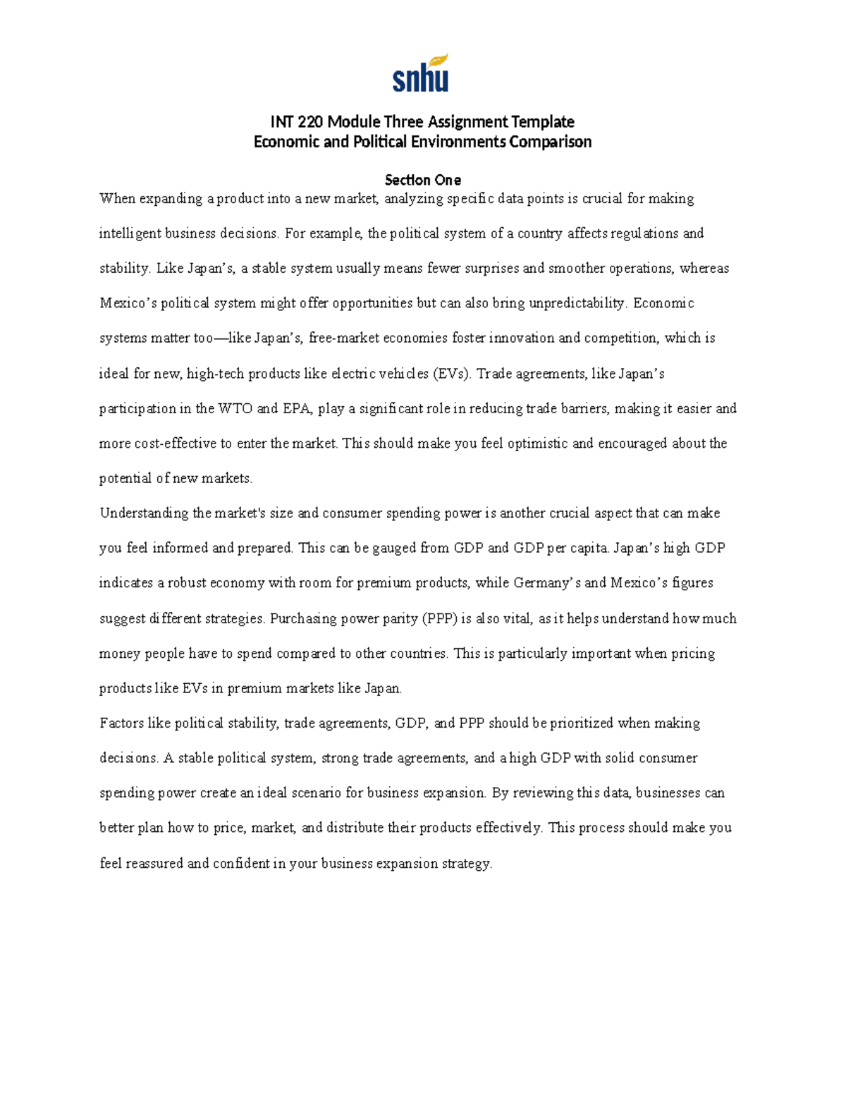 INT 220 Module Three Assignment finale - INT 220 Module Three ...