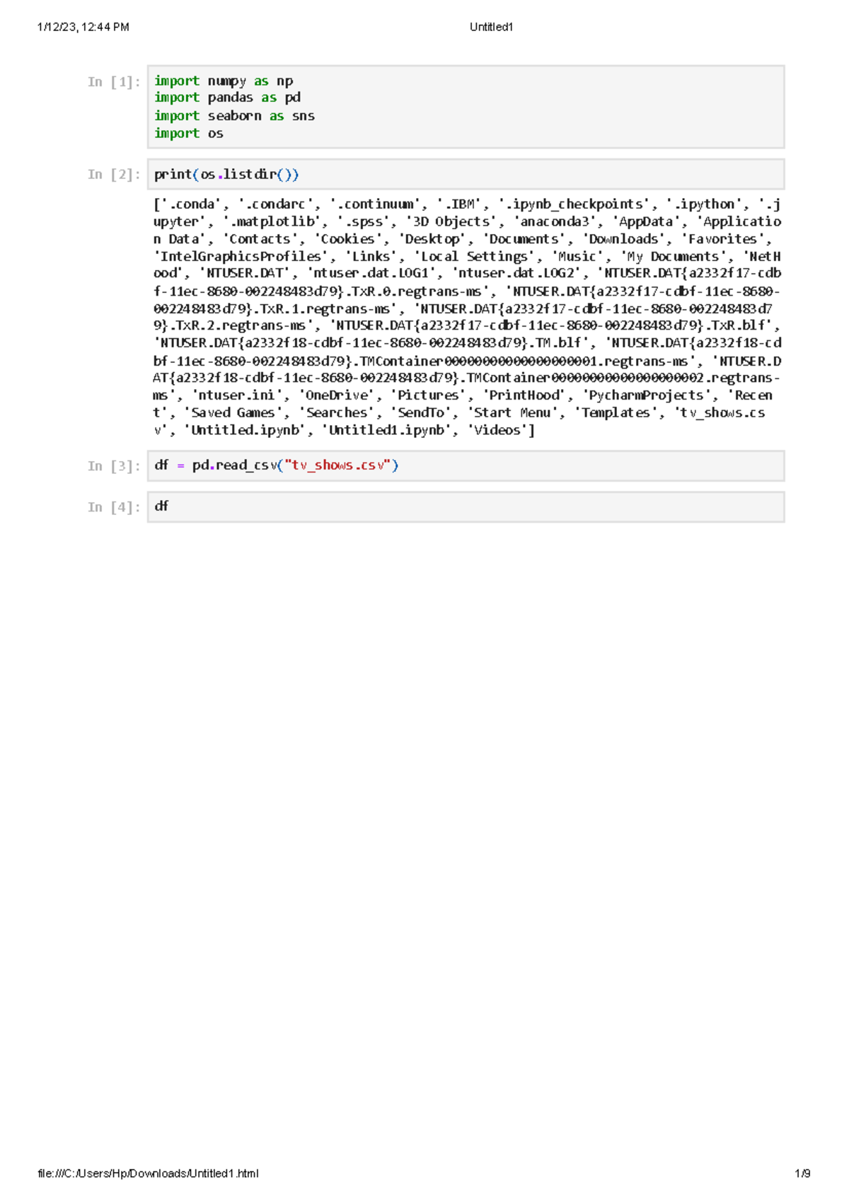Quiz0 - quiz 0 - ['.conda', '.condarc', '.continuum', '.IBM', '.ipynb ...