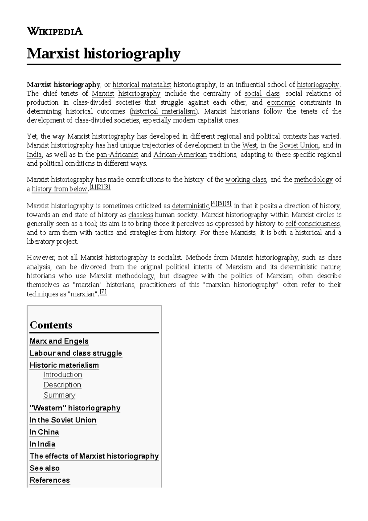 Marxist historiography - Marxist historiography Marxist historiography ...