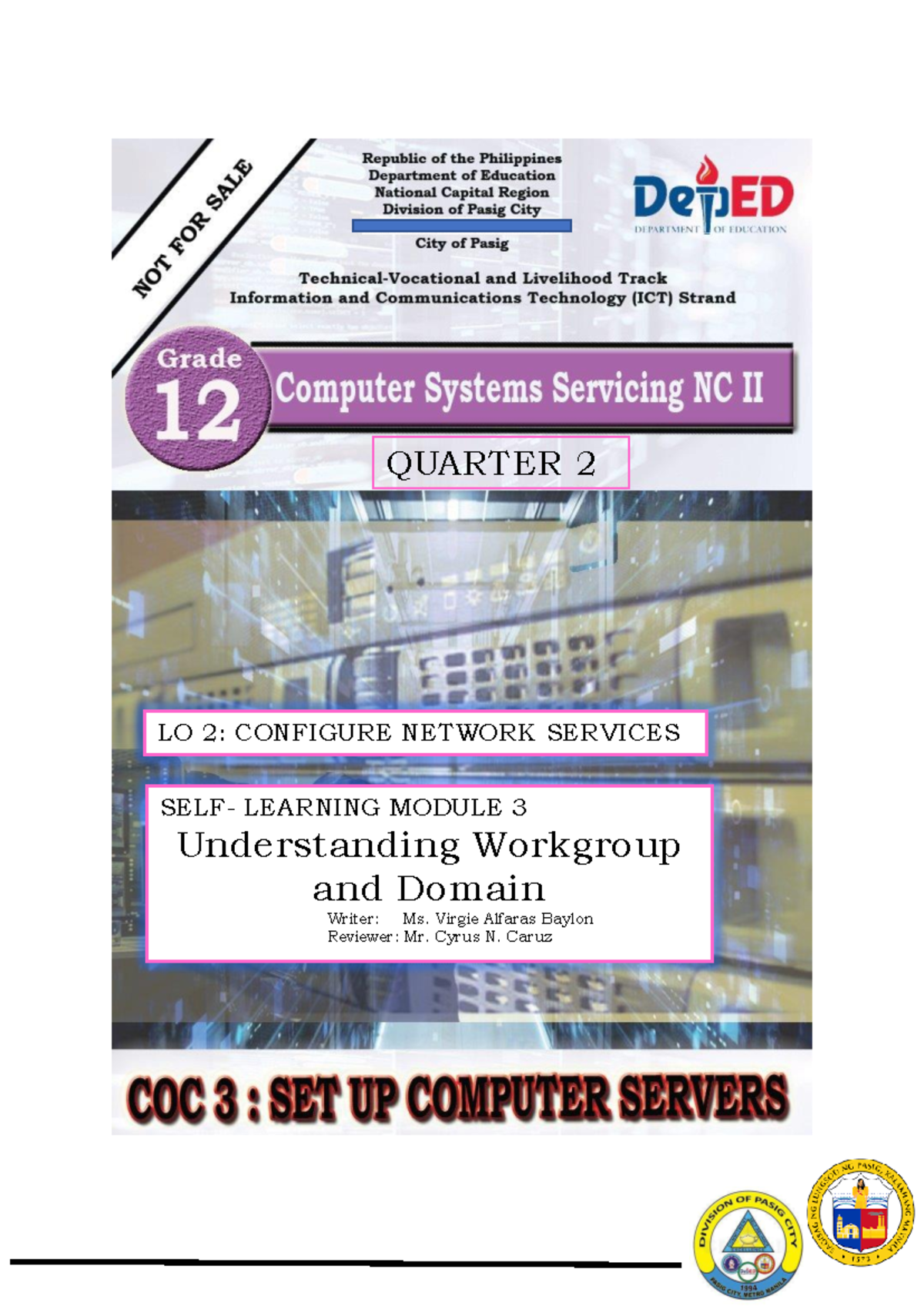 Inbound 5422300753466414894 - LO 2: CONFIGURE NETWORK SERVICES SELF- LEARNING MODULE 3 ...