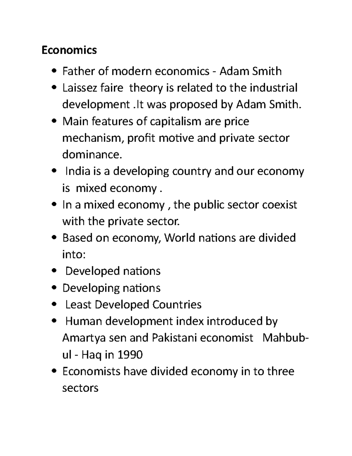 Economics-1 - It is useful - Economics Father of modern economics ...