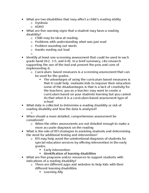 REA 325 topic 4 dqs - Daily question - Rea -325 topic 4 dq Describe ...