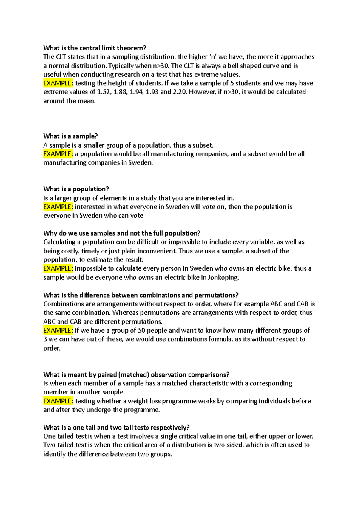 Fundamental questions asked with examples - What is the central limit ...